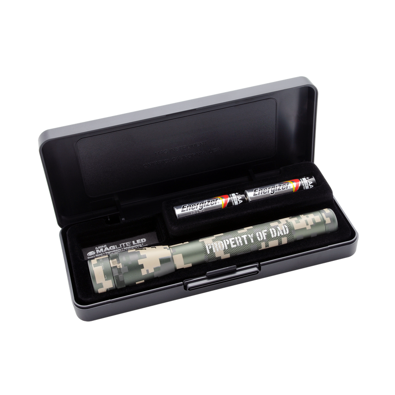 Mini Maglite LED 2AA - Property of Dad - UCP Camo – Tool Pro Direct